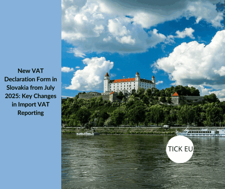 The new VAT declaration form in Slovakia from July 2025.